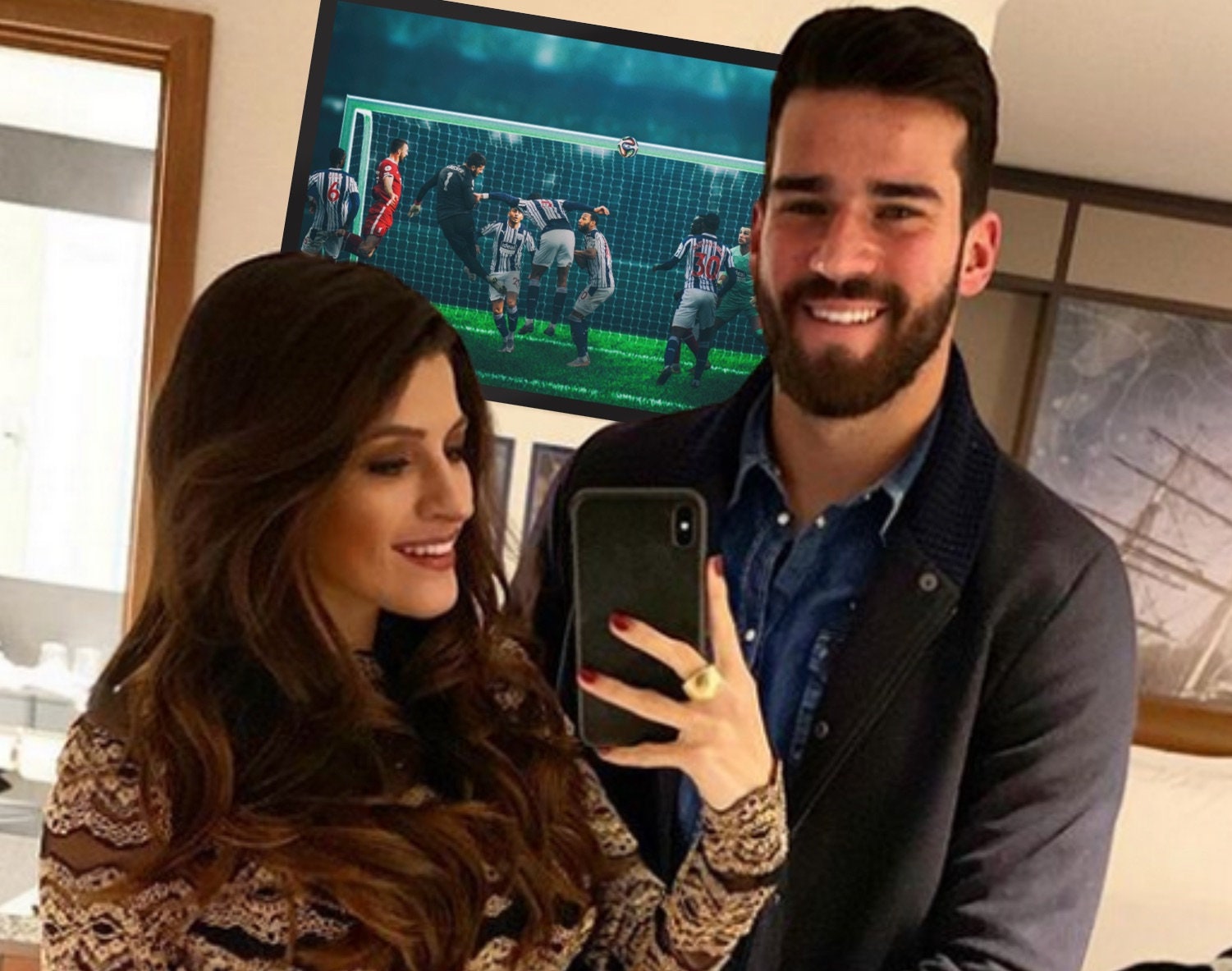 That Goal Alisson Header Liverpool FC Portrait A1 A2 A3 - Etsy