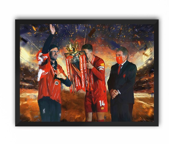 Generations Liverpool FC Champions 19/20 Portrait A3 A4 | Etsy