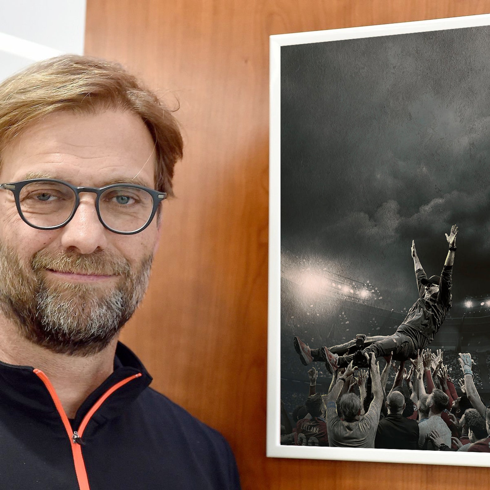 Kloppmania Portrait Print (jurgen Klopp, Liverpool FC Manager) | A0 A1 ...