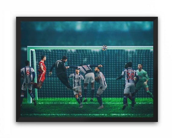 That Goal Alisson Header Liverpool FC Portrait A1 A2 A3 | Etsy UK