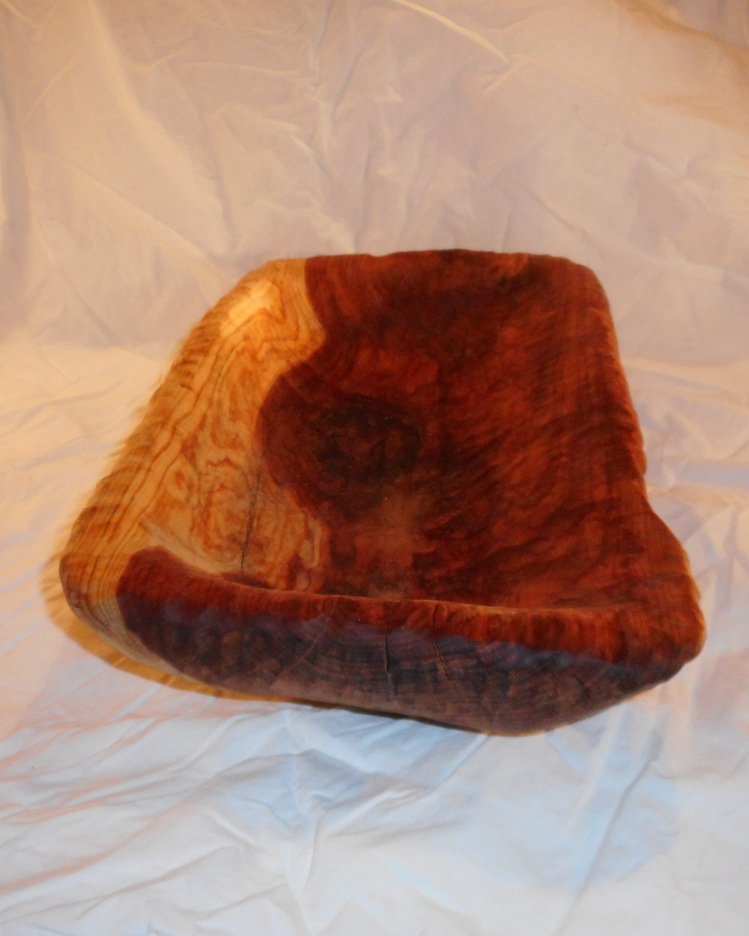 22.063 Cedar Bowl, Freeform Wood Bowl Unique Handmade Natural Made in ...