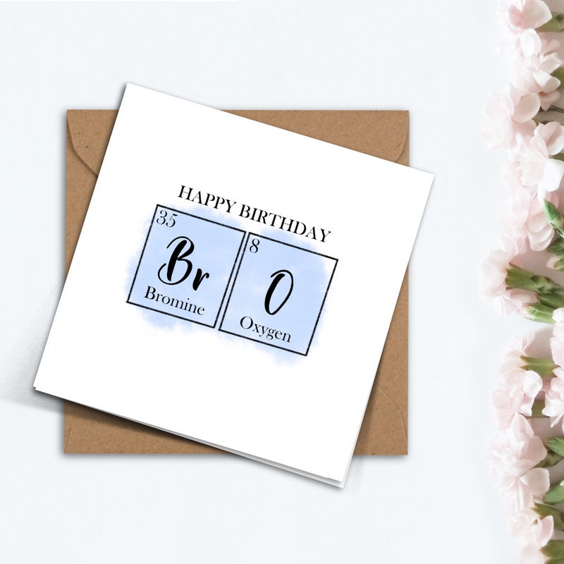 Chemistry Card - Etsy