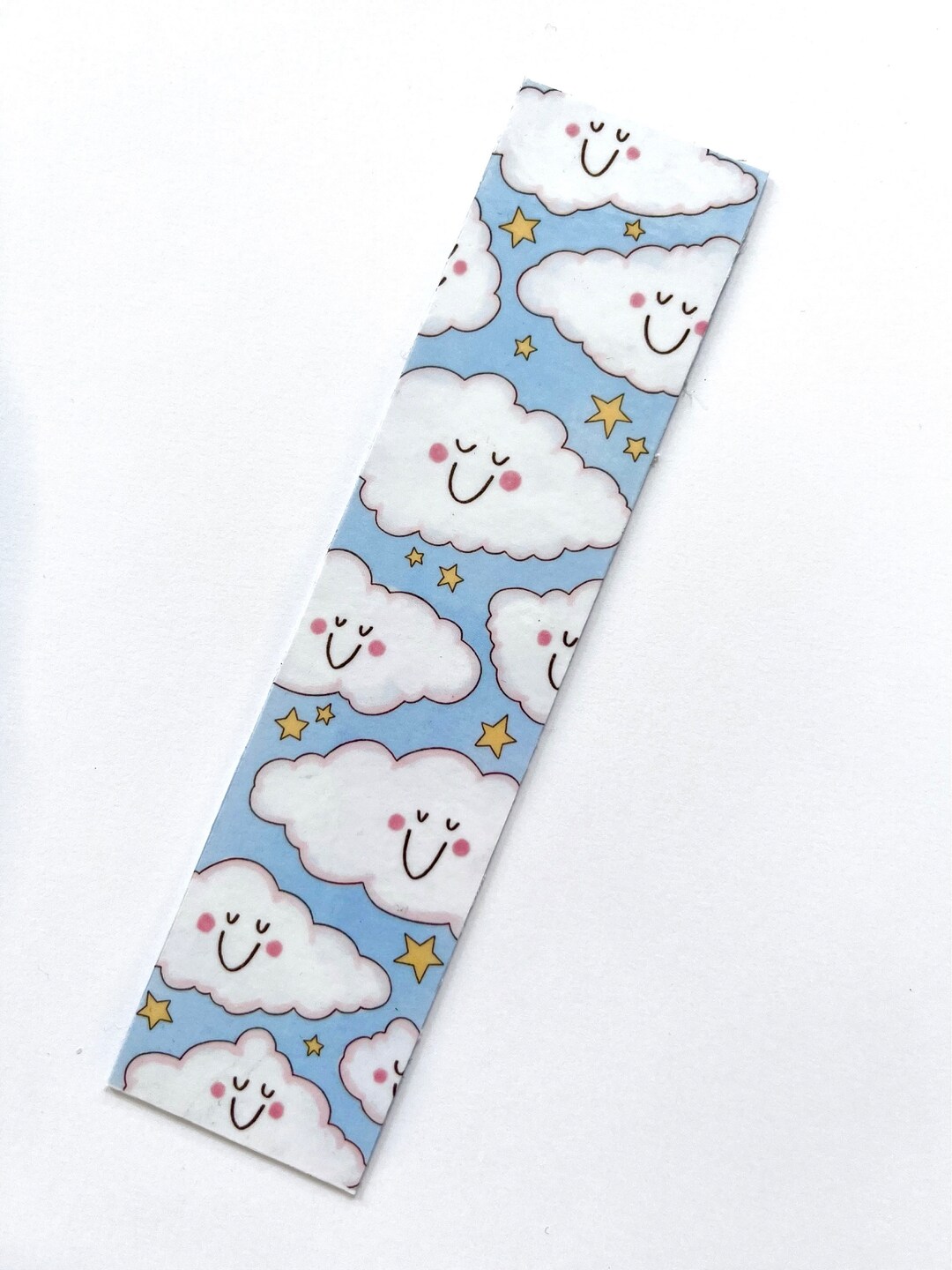 Cute Clouds Stars Bookmark, Gift for Book Lover, Cute Christmas ...