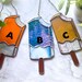 Popsicle Stained Glass, Ice Cream Dessert Glass Art - Etsy