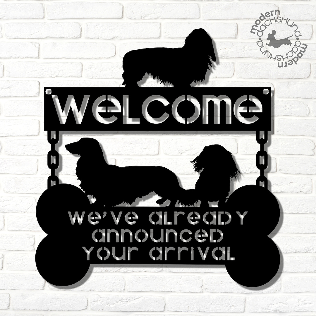 Oh, We Already Know You're Here Funny Dachshund Lover Wall Art - Etsy