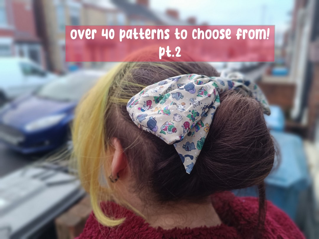 Mixed Fandom Big Hair Bows Pt.2 - Cute, Gaming, Anime, Food, Chibi ...