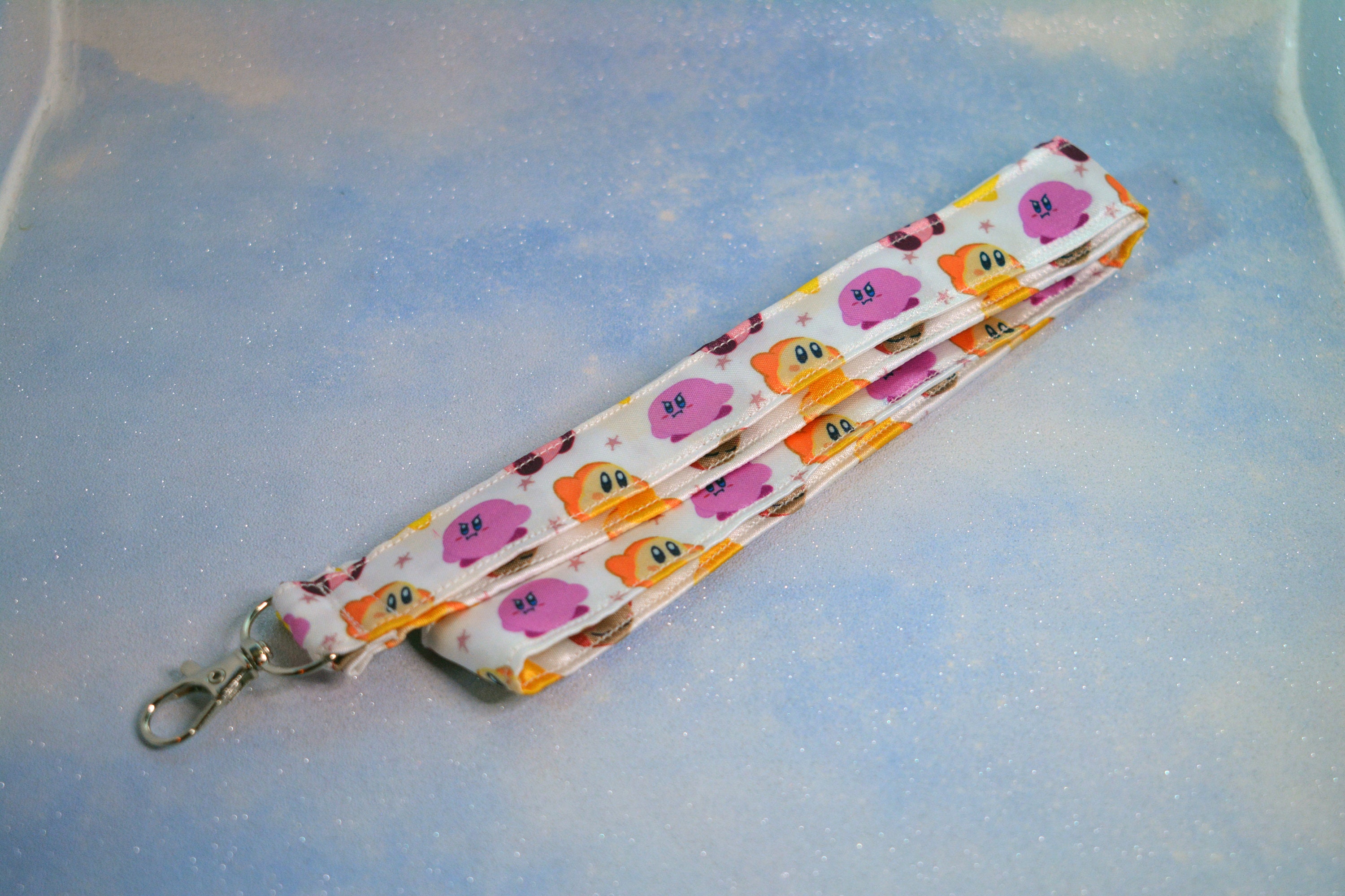 Padded Kirby Lanyard - Kirby and the Forgotten Land - - Etsy