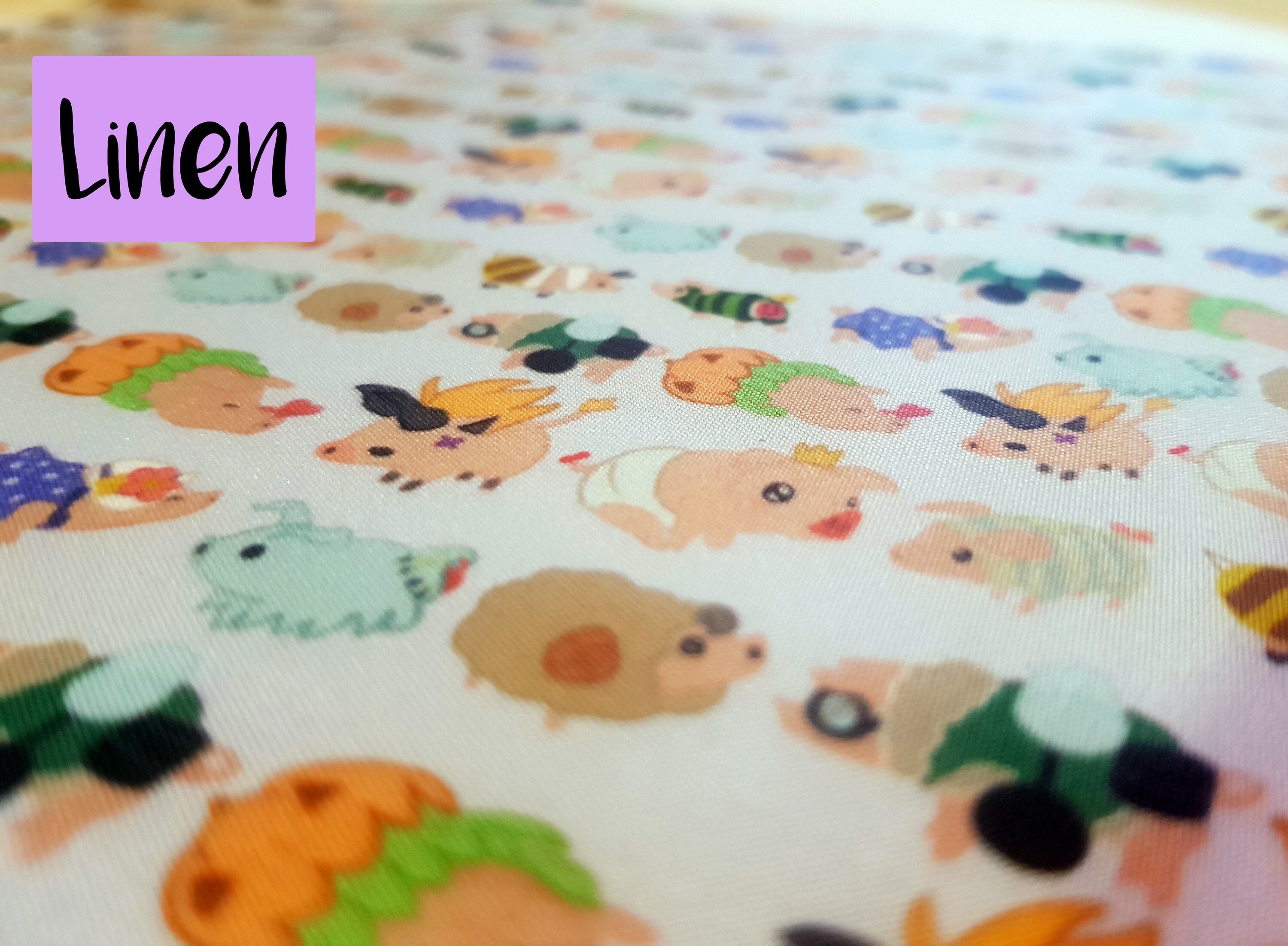 A4 Size Monster Hunter Poogie Fabric Pig Outfits World - Etsy