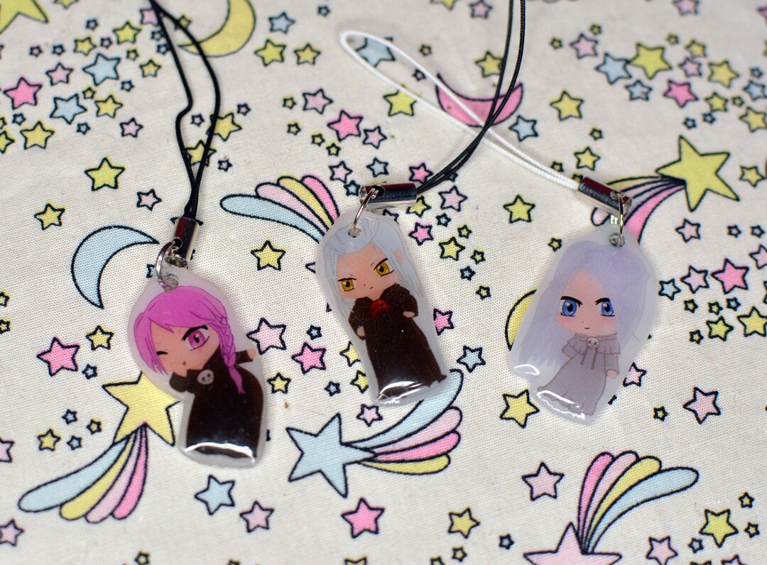 Ascian FFXIV Phone Charms - Final Fantasy, Emet Selch, Hyphlodaeus ...