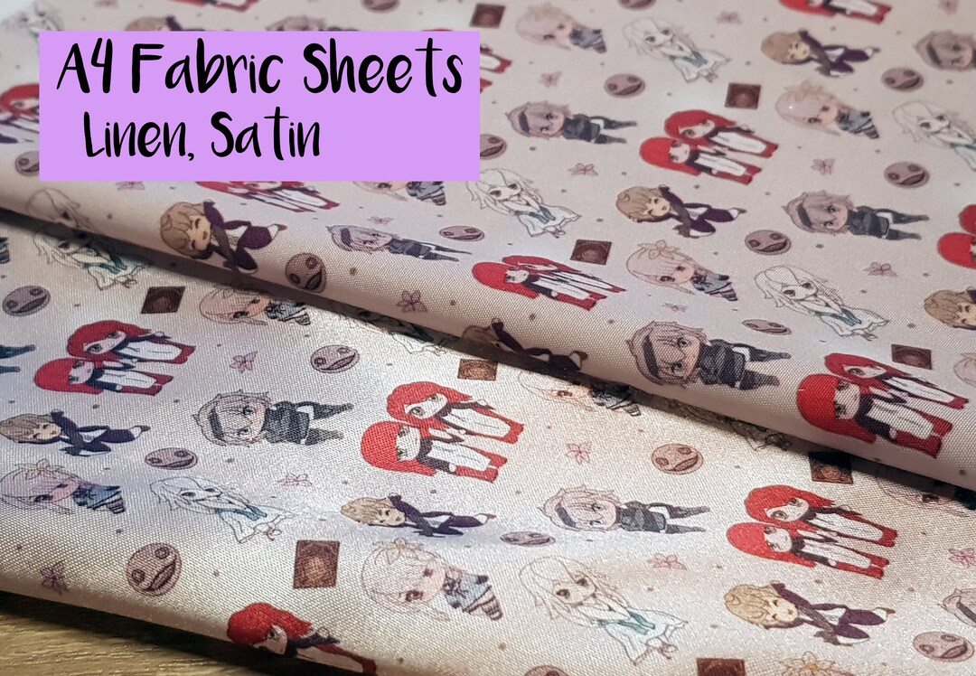 Buy A4 Size Nier Characters Fabrics Automata, Replicant, Emil, Kaine ...