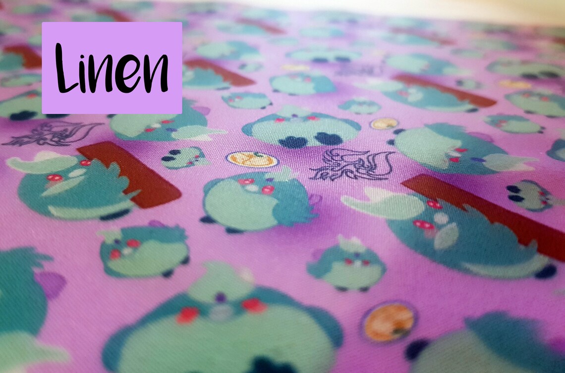 A4 Size Xiao Bird Inspired Fabric Adeptus Anemo. Tofu - Etsy