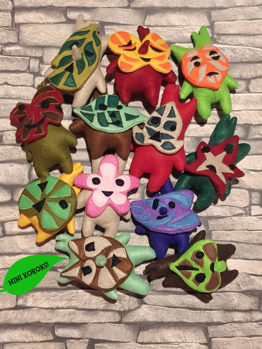 Small Korok Plush - Customisable Colours - the Legend of Zelda - Breath ...