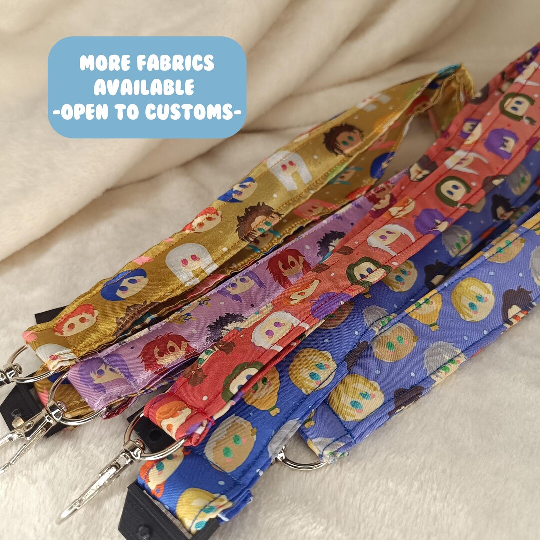 FE3H Padded Character Lanyard - Open to Other Characters!! Satin, Linen ...