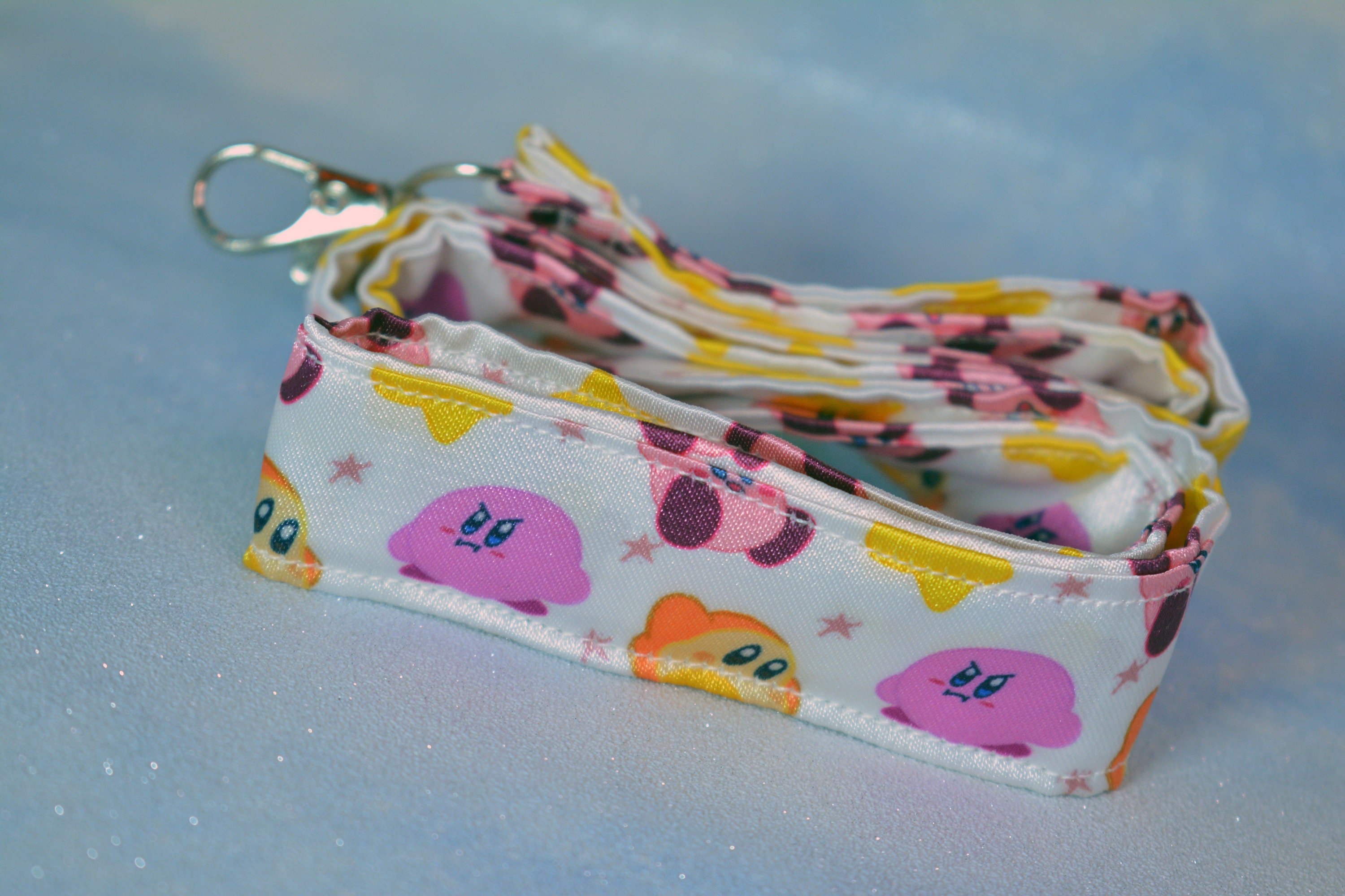 Padded Kirby Lanyard - Kirby and the Forgotten Land - - Etsy