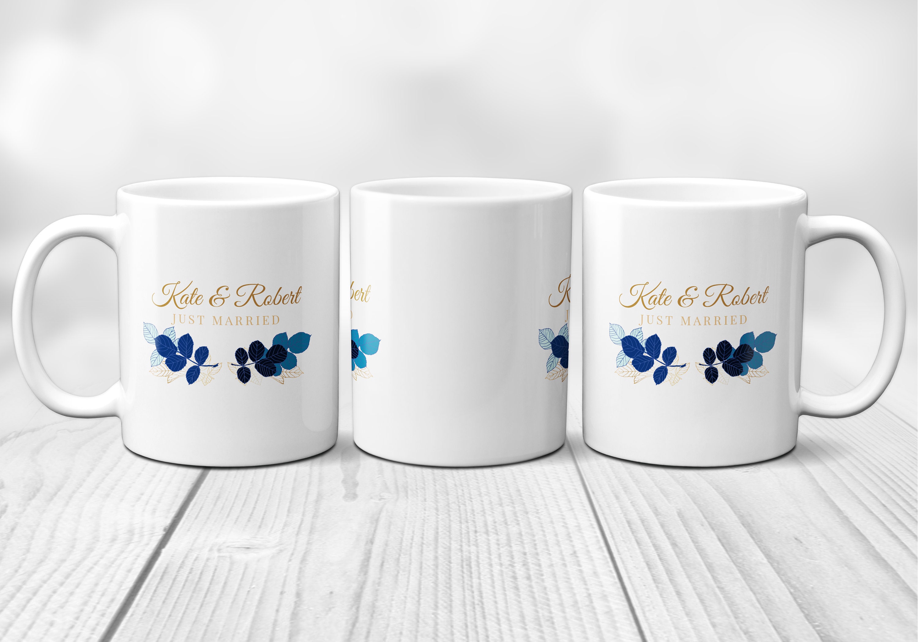 Wedding custom gift mug Personalized Wedding Mugs Cute | Etsy