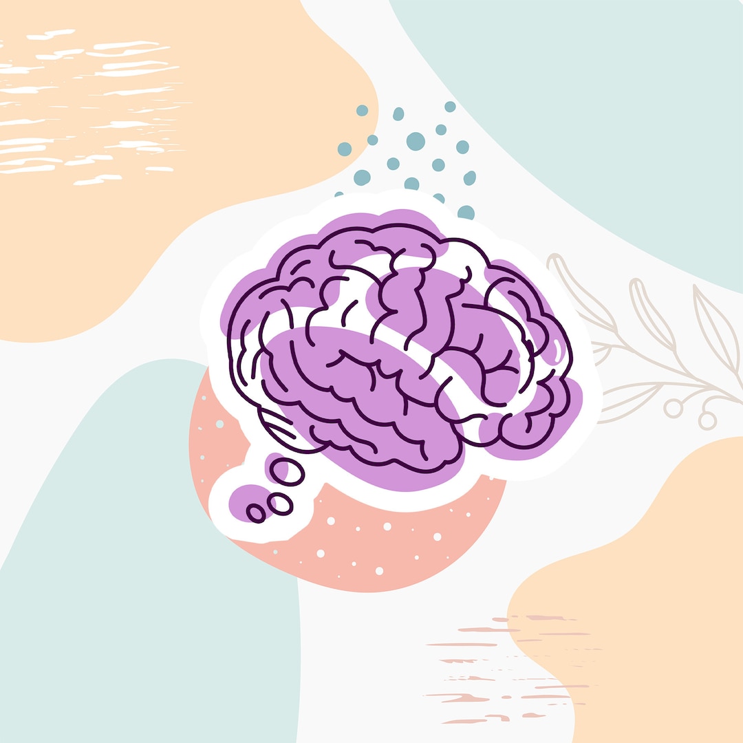 Cute Mental Health Sticker, Mental Health Sticker, Water Bottle Sticker ...