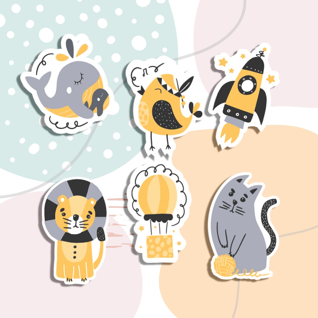 Kids Sticker Gift, Gifts for Kids Party, Vinyl Stickers for Laptop ...