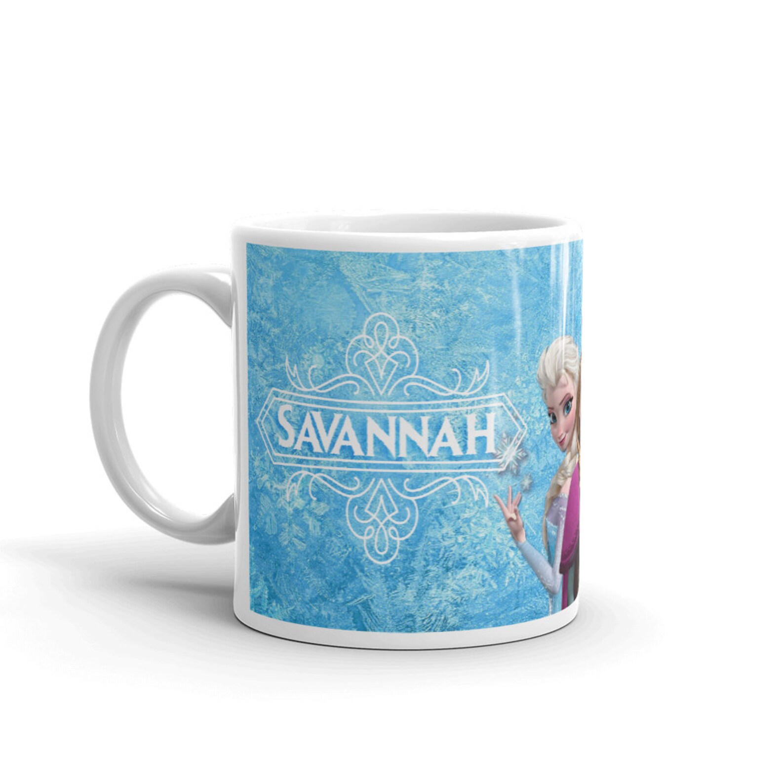 Elsa Frozen personalized mug princess custom mug Elsa Disney | Etsy