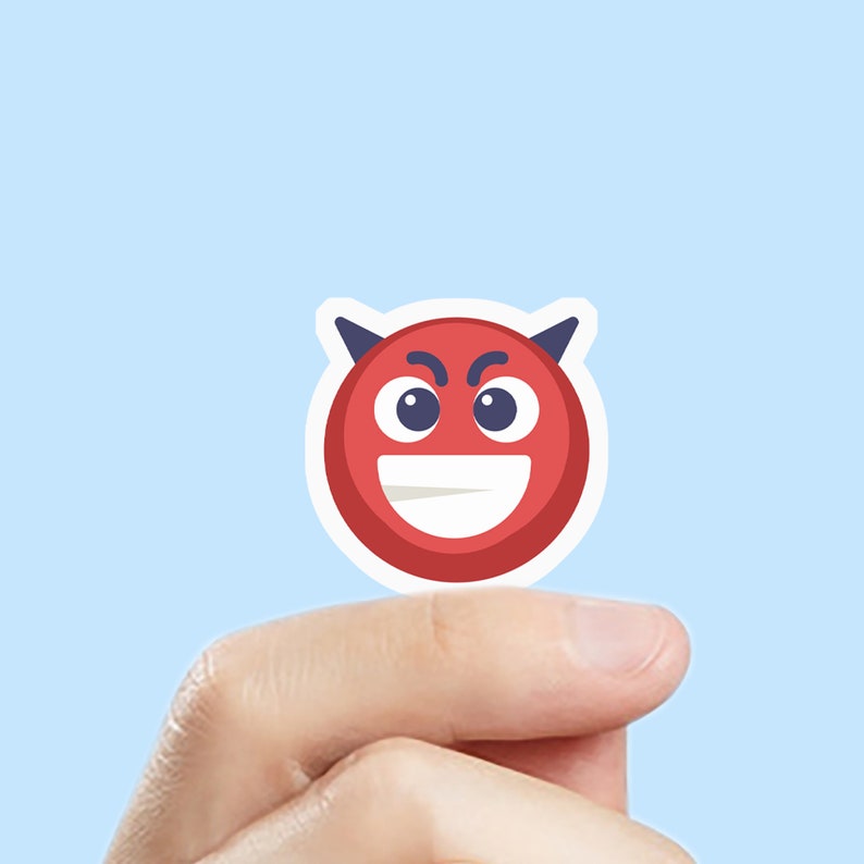 Emoji Sticker Pack Emoji Cute Sticker Water Bottle Sticker - Etsy