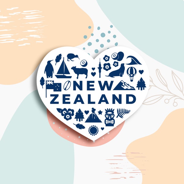 New Zealand Planner Stickers - Etsy