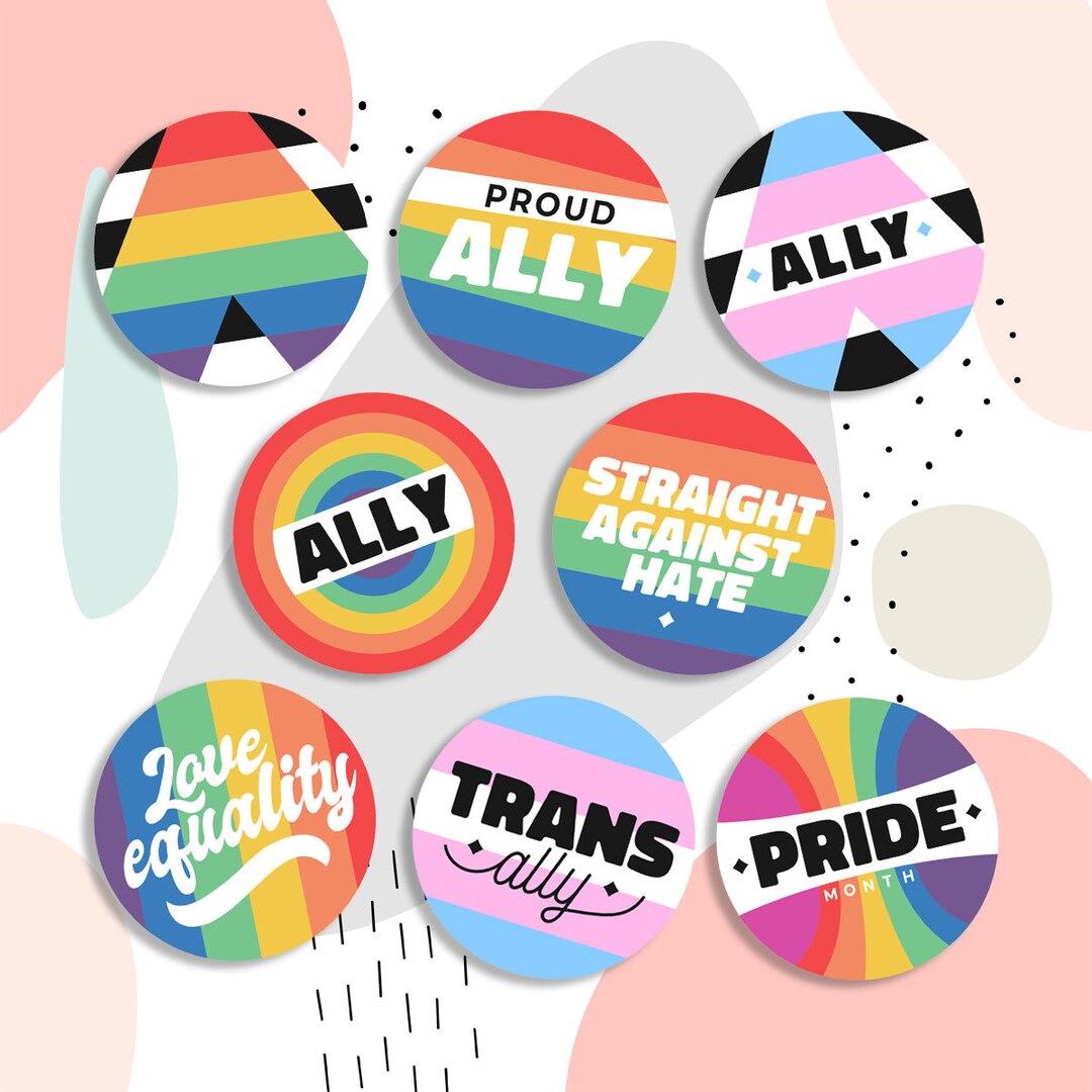 Pride Sticker Pack, LGBTQ Sticker, Planner Sticker, Pride Laptop ...