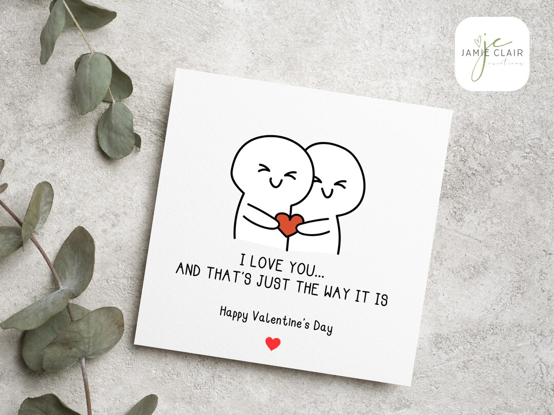 Funny Date Valentine's Day Card for Him Valentine's for Her Dating Card ...