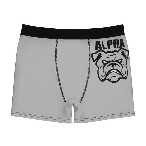 ALPHA Boxer Gift for Him Dog Dad Gift Men's Boxer | Etsy