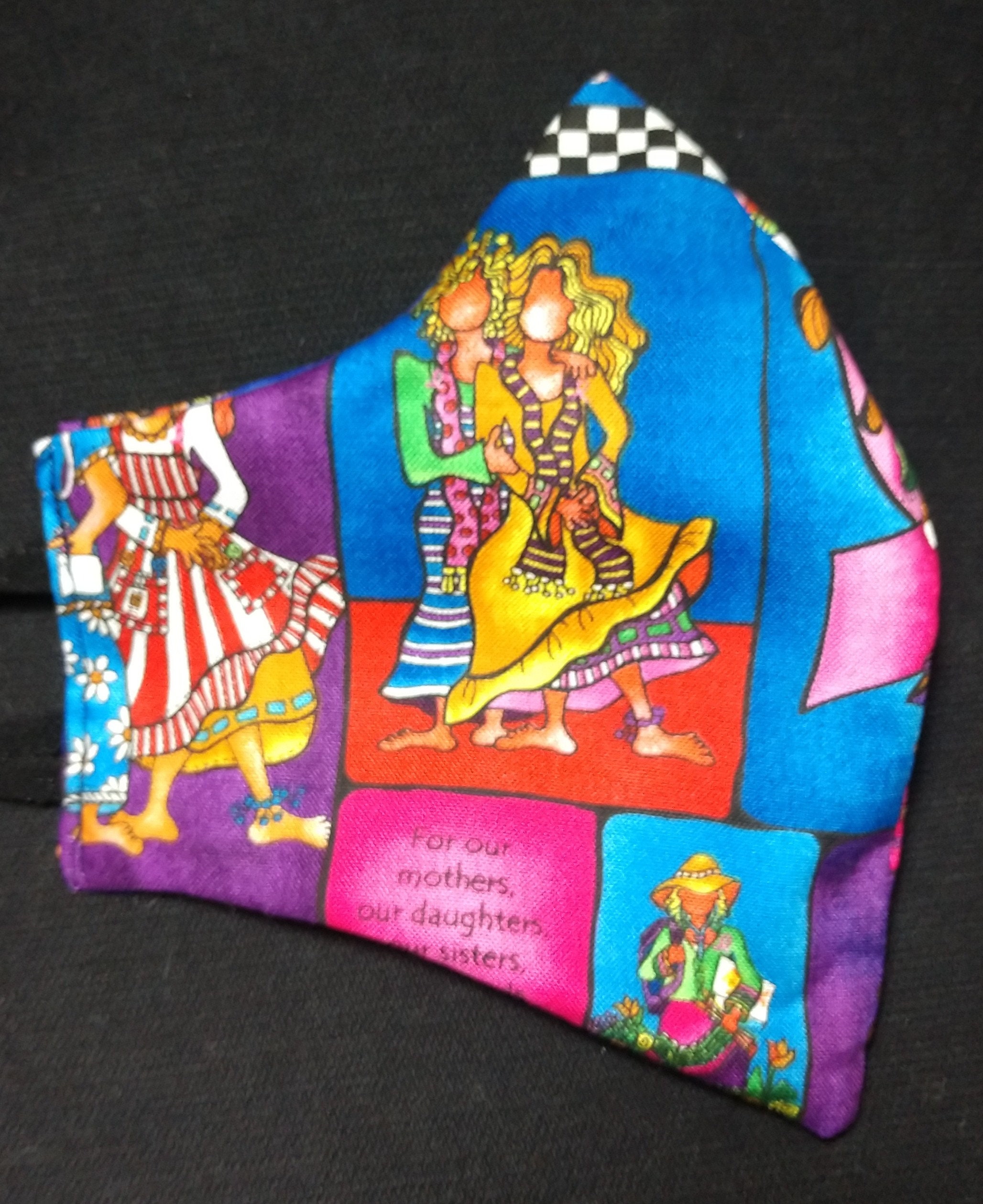 Pink Ribbon Mask - Etsy