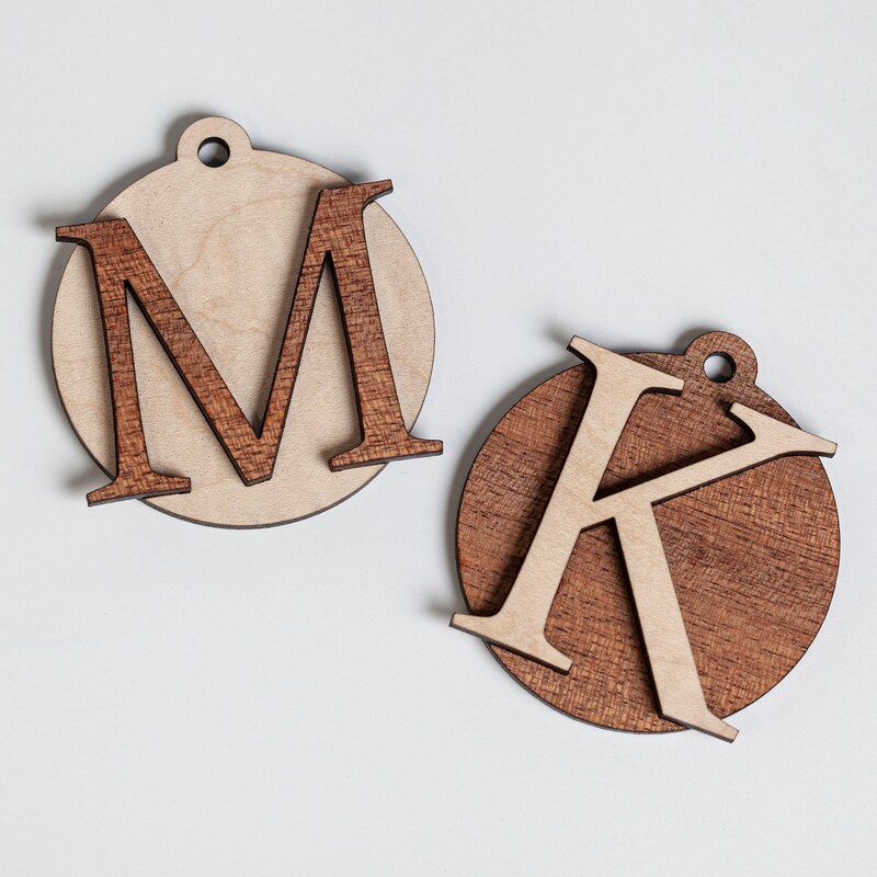 Wood Initials - Etsy