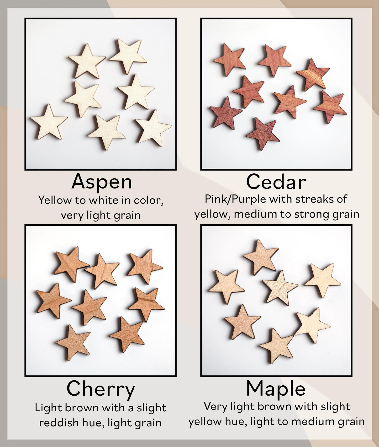Wood Star Table Scatter, Party Décor, Graduation Place Setting ...