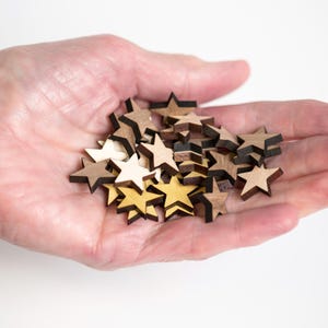 Wood Star Table Scatter, Party Décor, Graduation Place Setting ...