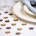 Wood Star Table Scatter, Party Décor, Graduation Place Setting ...