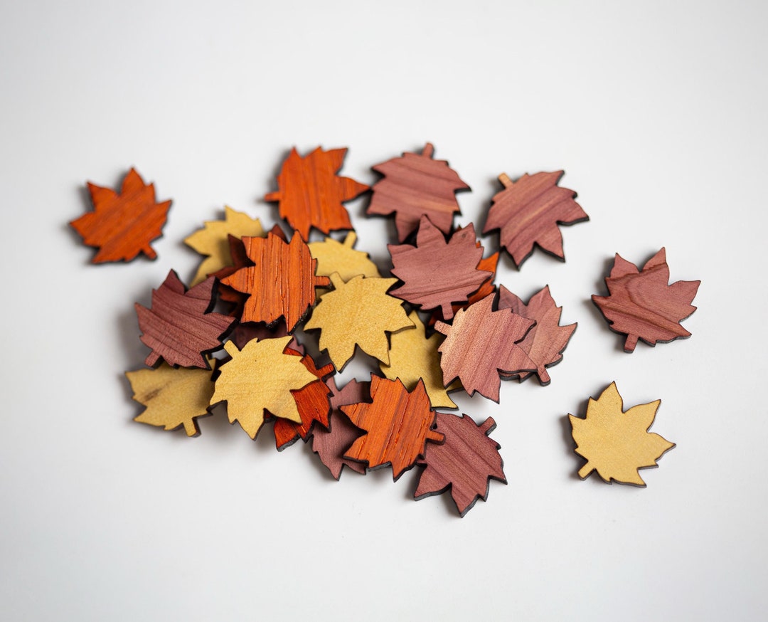 Maple Leaf Table Scatter, Fall Leaves Décor for Autumn Weddings ...