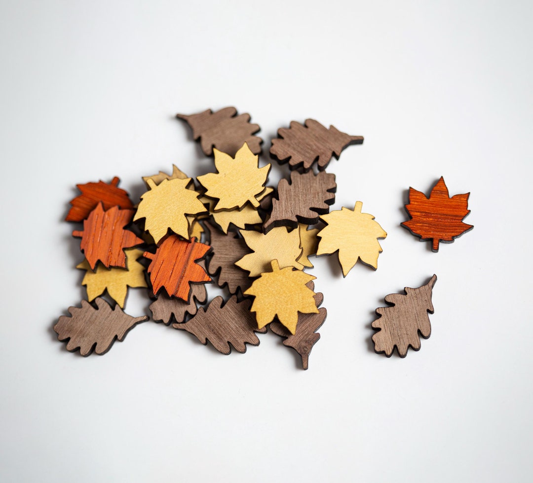 Maple and Oak Leaf Table Scatter Mix, Fall Leaves Décor for Autumn ...