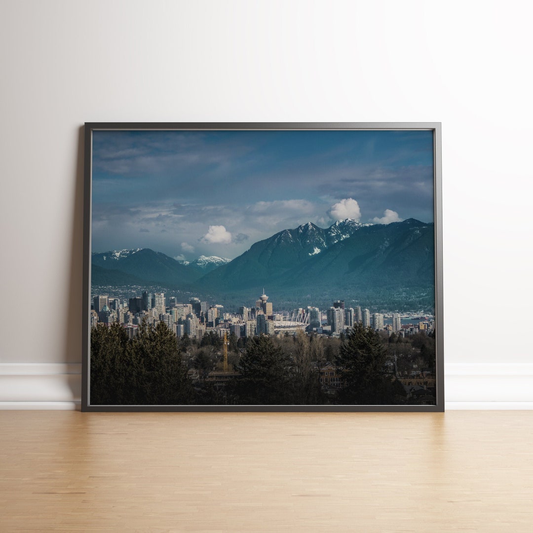 Vancouver Print, Canada Photo, Downtown Poster, Vancouver Photo ...
