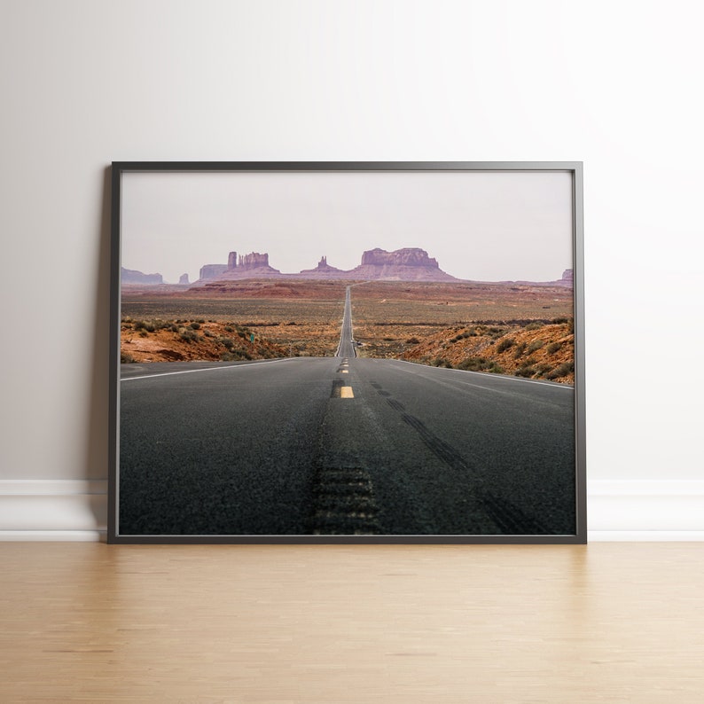 Forrest Gump Point Monument Valley Print Utah Art Desert - Etsy