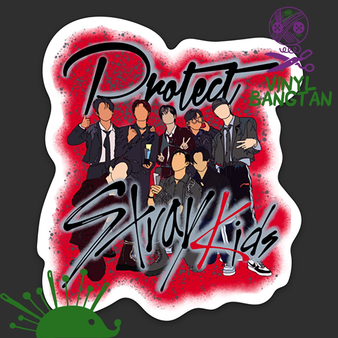 Protect Stray Kids Sticker Kpop STAY SKZ - Etsy