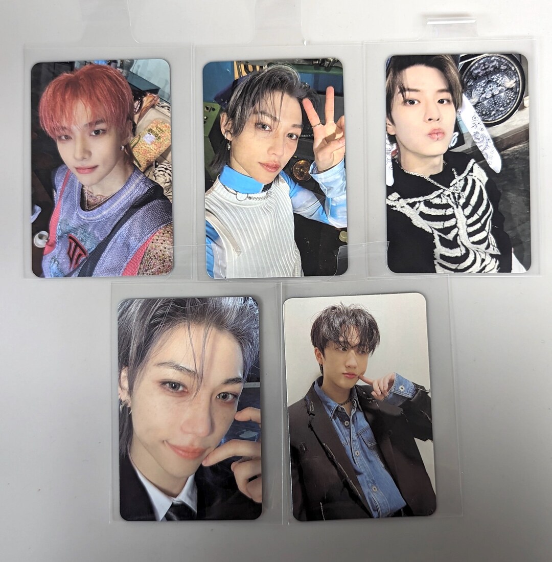 Stray Kids Official Photocard SKZ 5-stars Album - Etsy