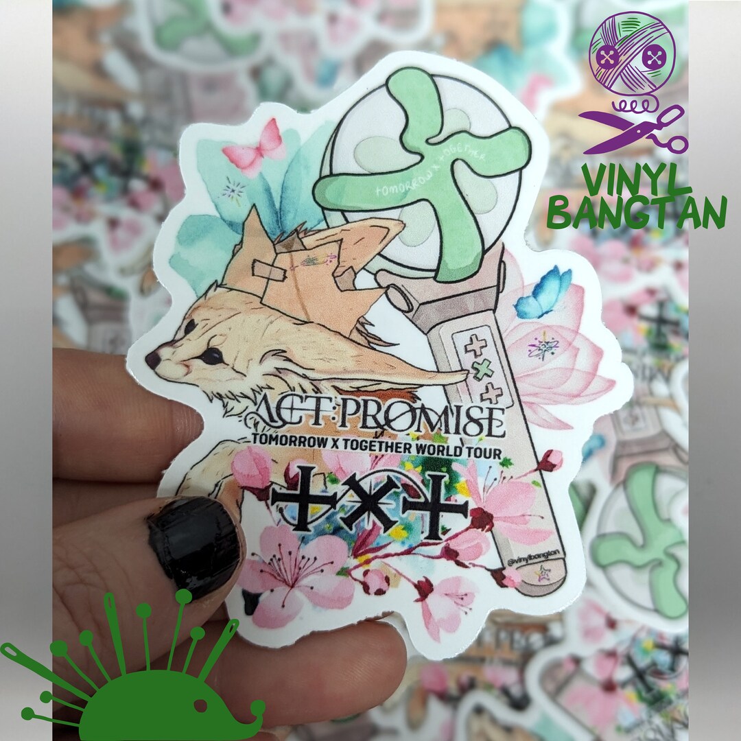 TXT Act: Promise World Tour Sticker Tomorrow X Together - Etsy