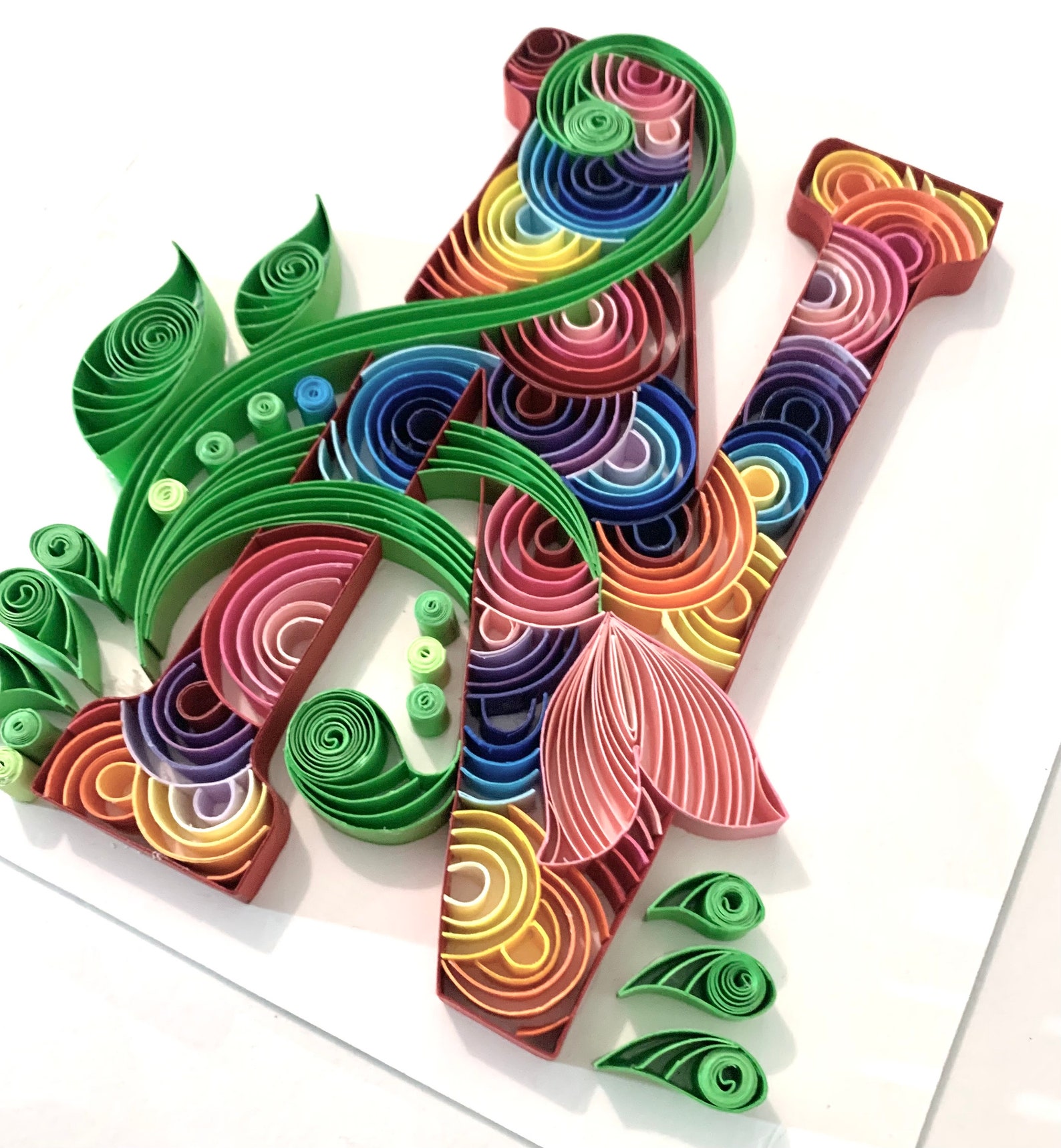 Custom Handmade Quilling Art, Personalized Home Decor - Etsy