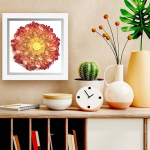 Handmade Quilling Wall Art: Modern Paper Mandala Decor Handamde ...
