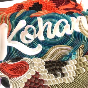 Custom Indoor Home Décor, Home Décor, Custom Quilling Art, Paper ...
