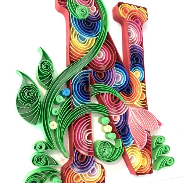 Creative Letter Art - Etsy