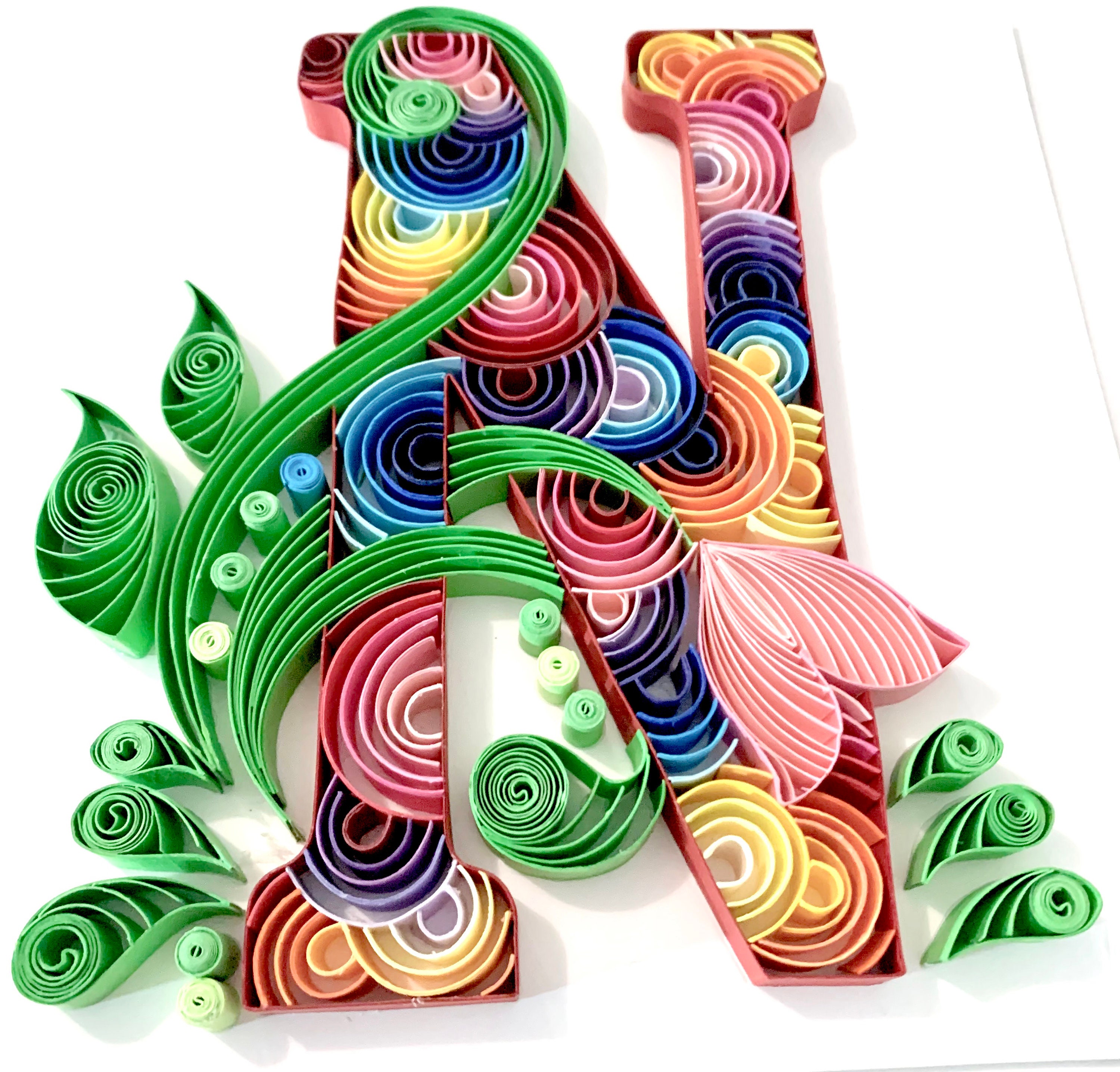 Custom Handmade Quilling Art, Personalized Home Decor - Etsy