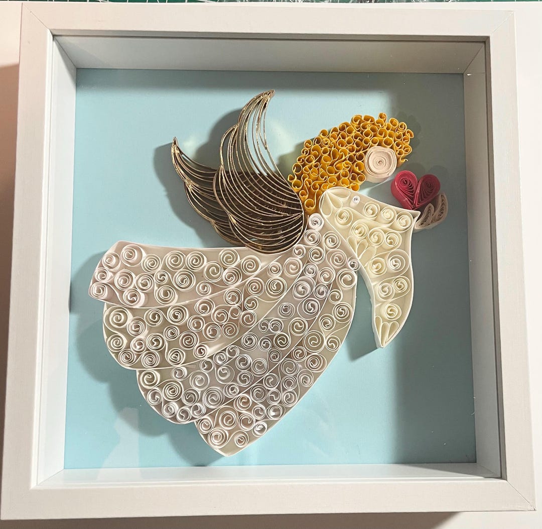 Paper Art, Quilling, Wedding Sign, 1st Anniversary Gift, Wedding ...