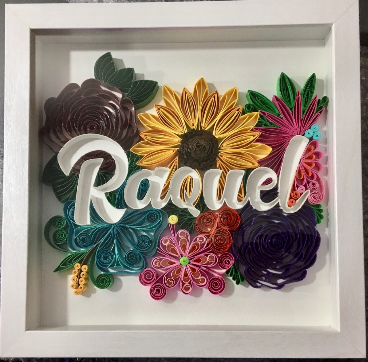 Quilling Name Plates