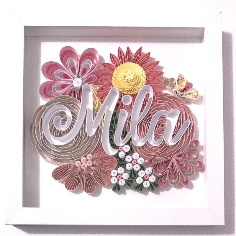Quilling Paper Names - Etsy