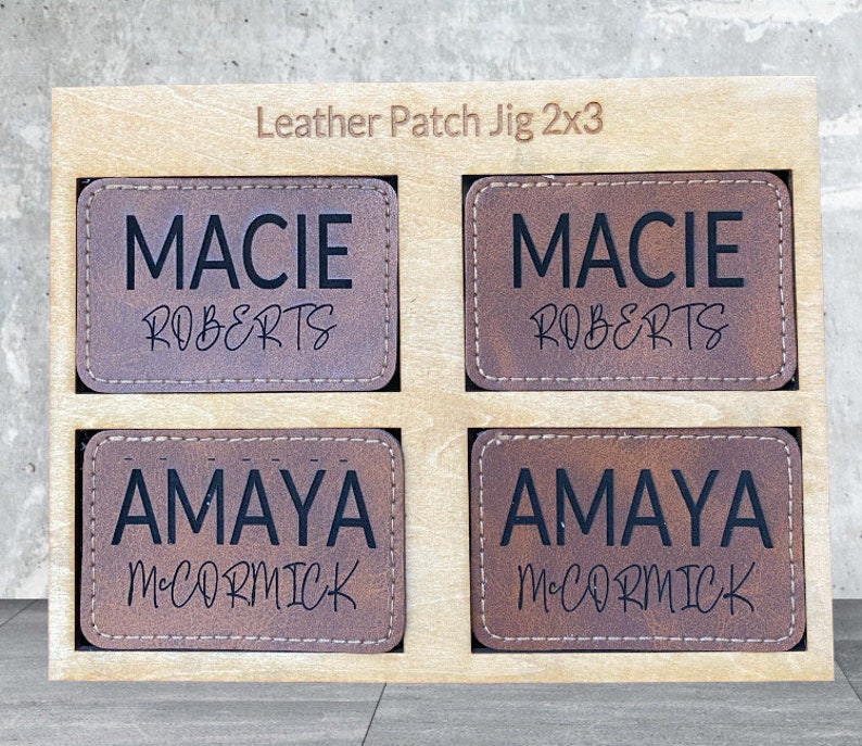 2x3 Leather Patch Jig - Etsy