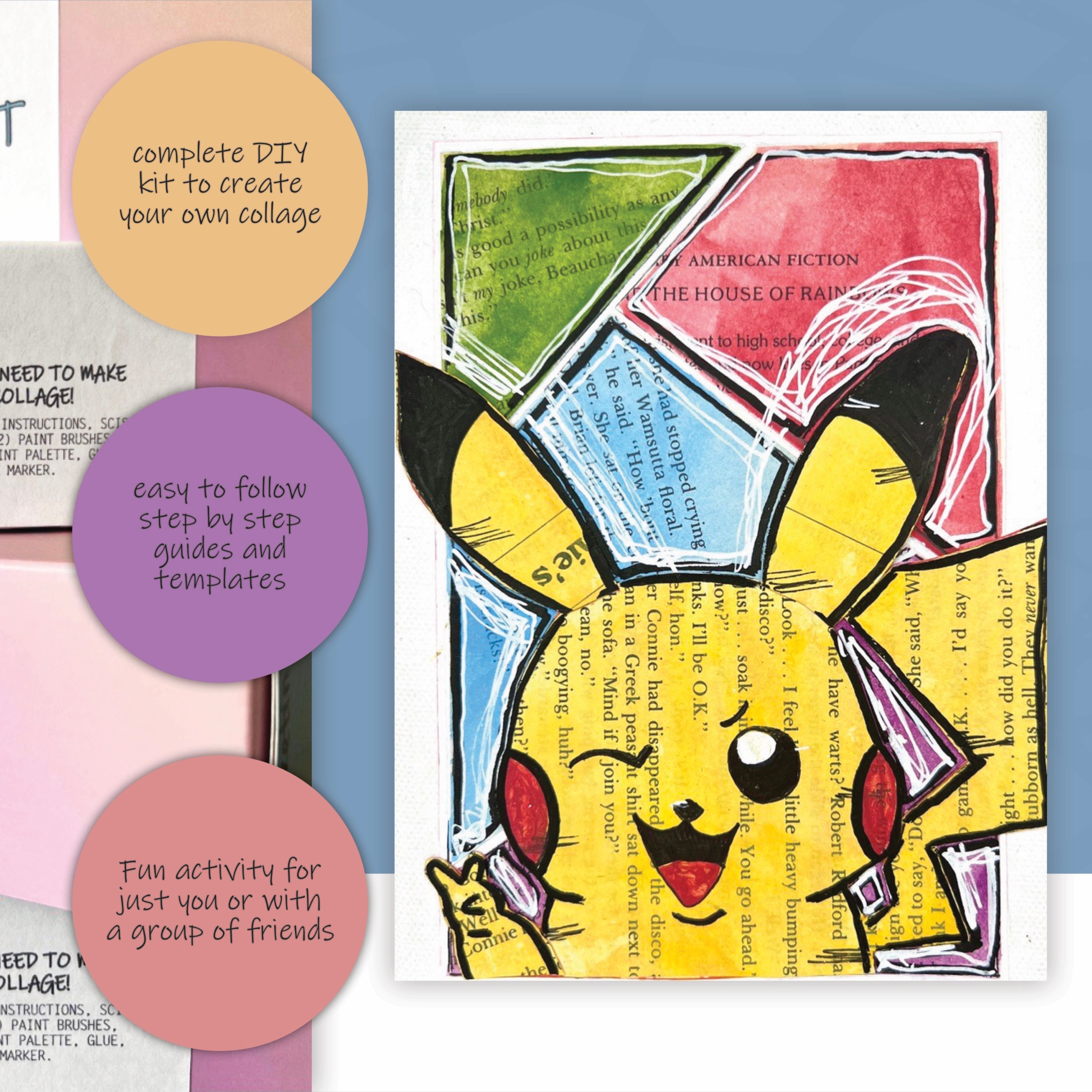 DIY Complete Collage Kit - Etsy