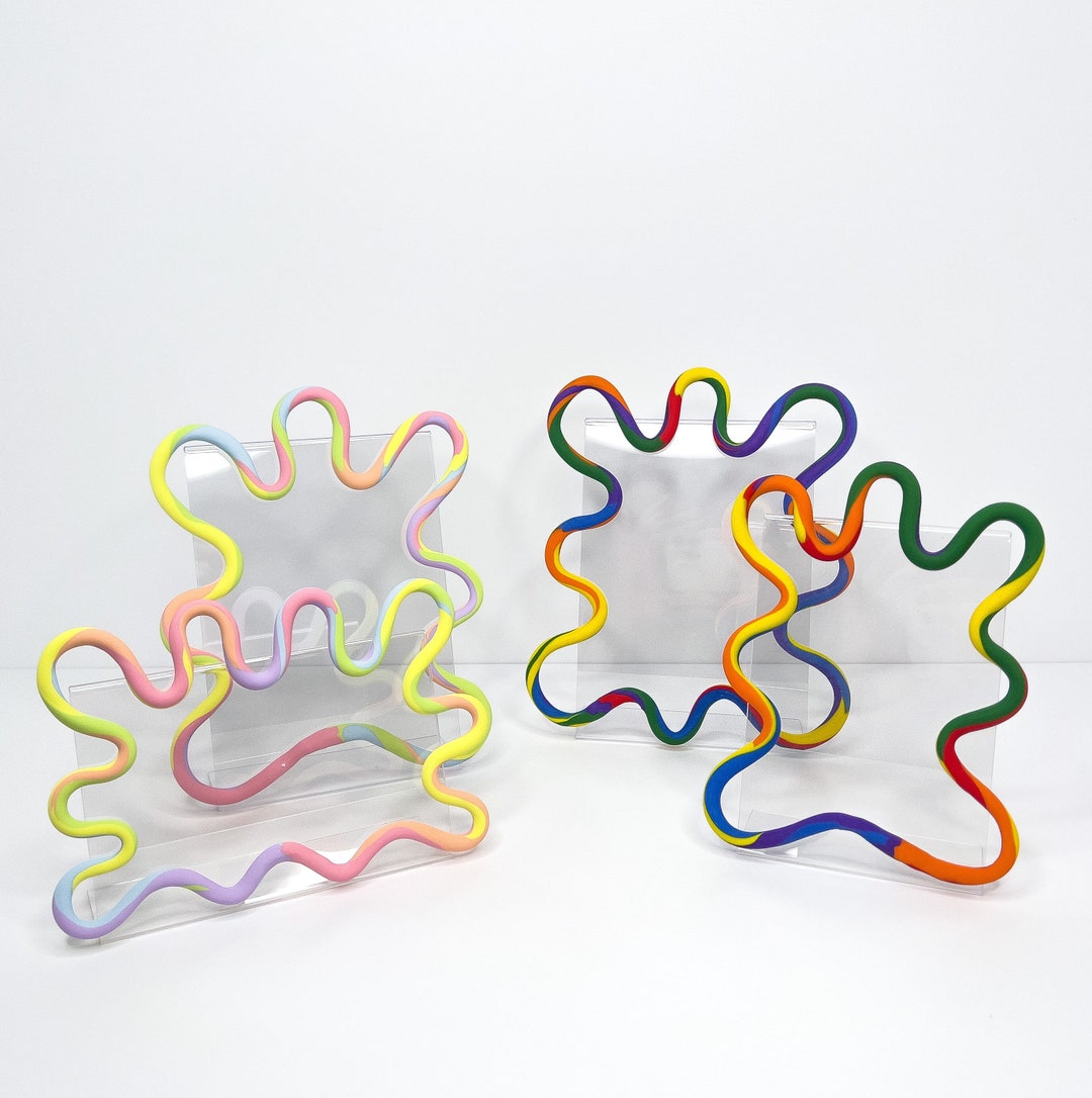 PRIDE / RAINBOW Squiggle Frame - Etsy